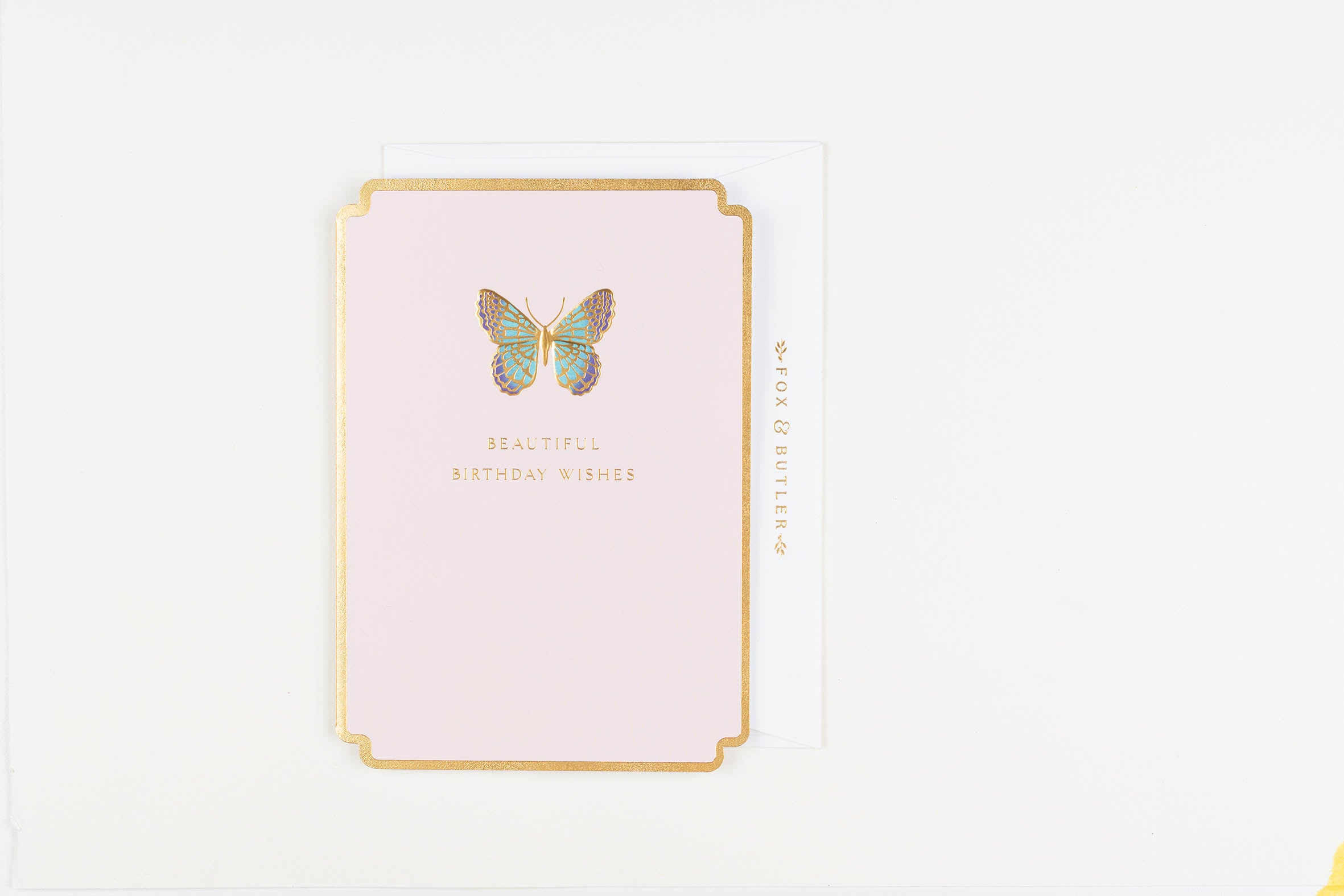 Butterfly Card – Fox and Butler