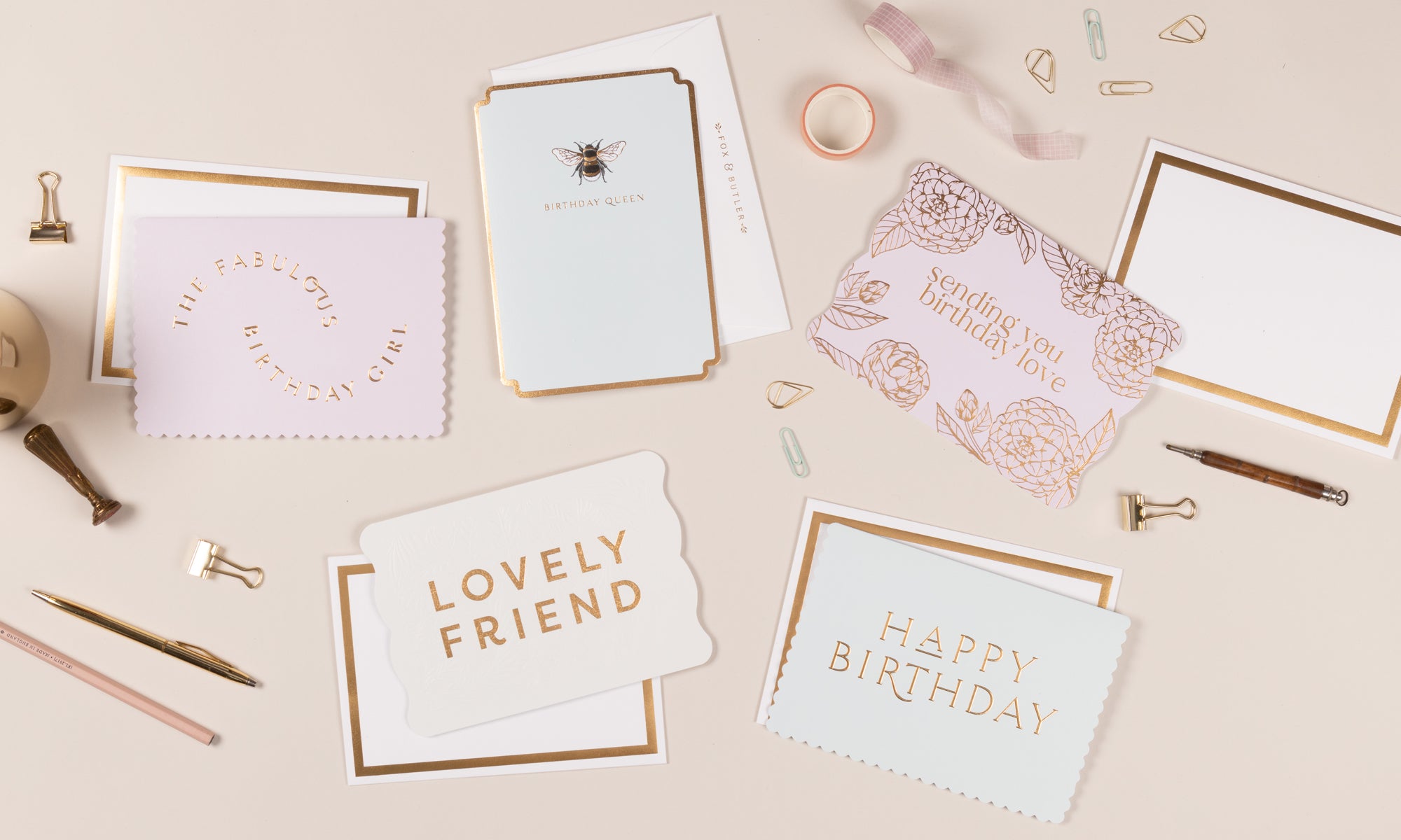 Fox and Butler - luxury cards and stationery