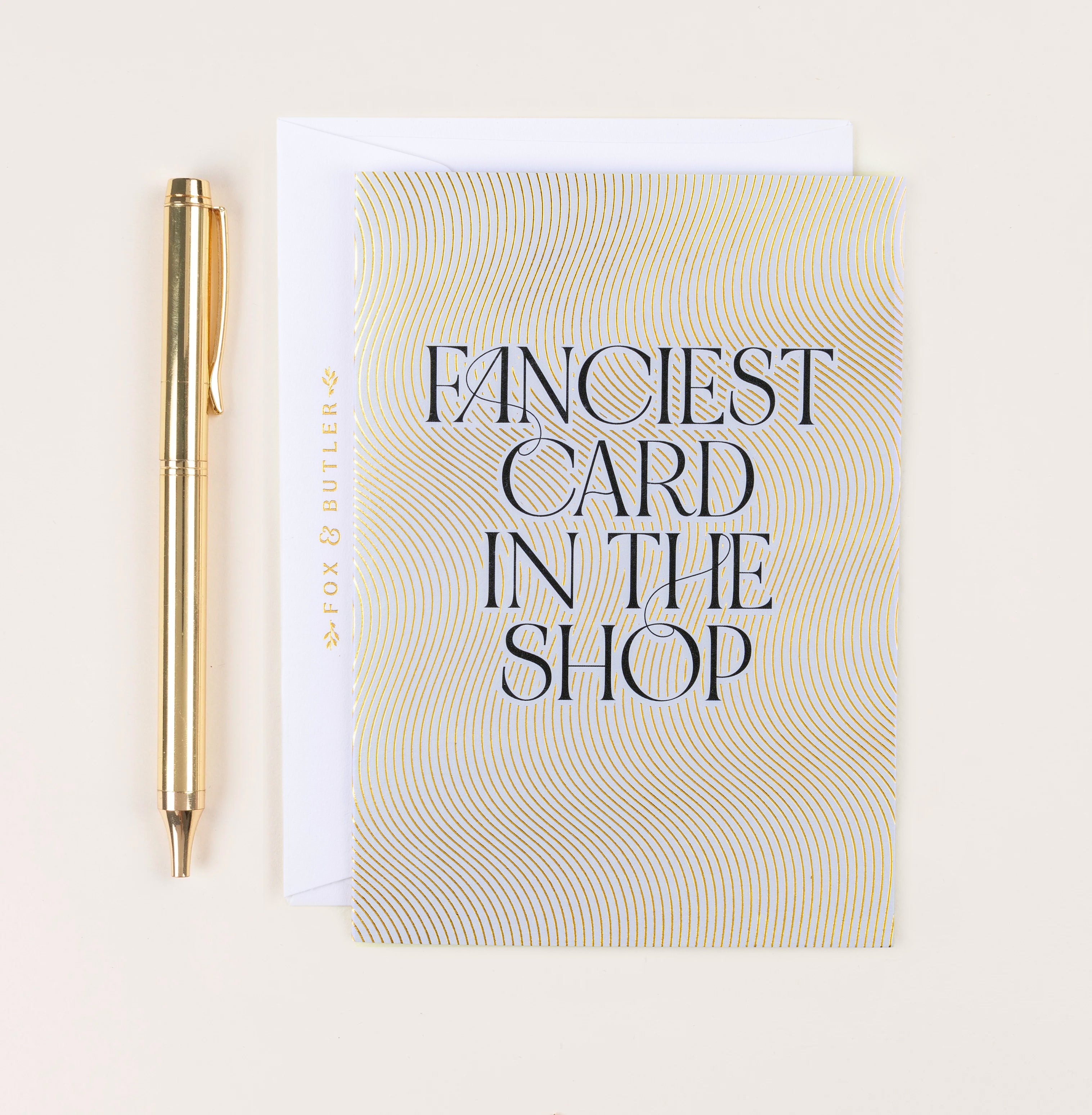 Fancy Card – Fox and Butler