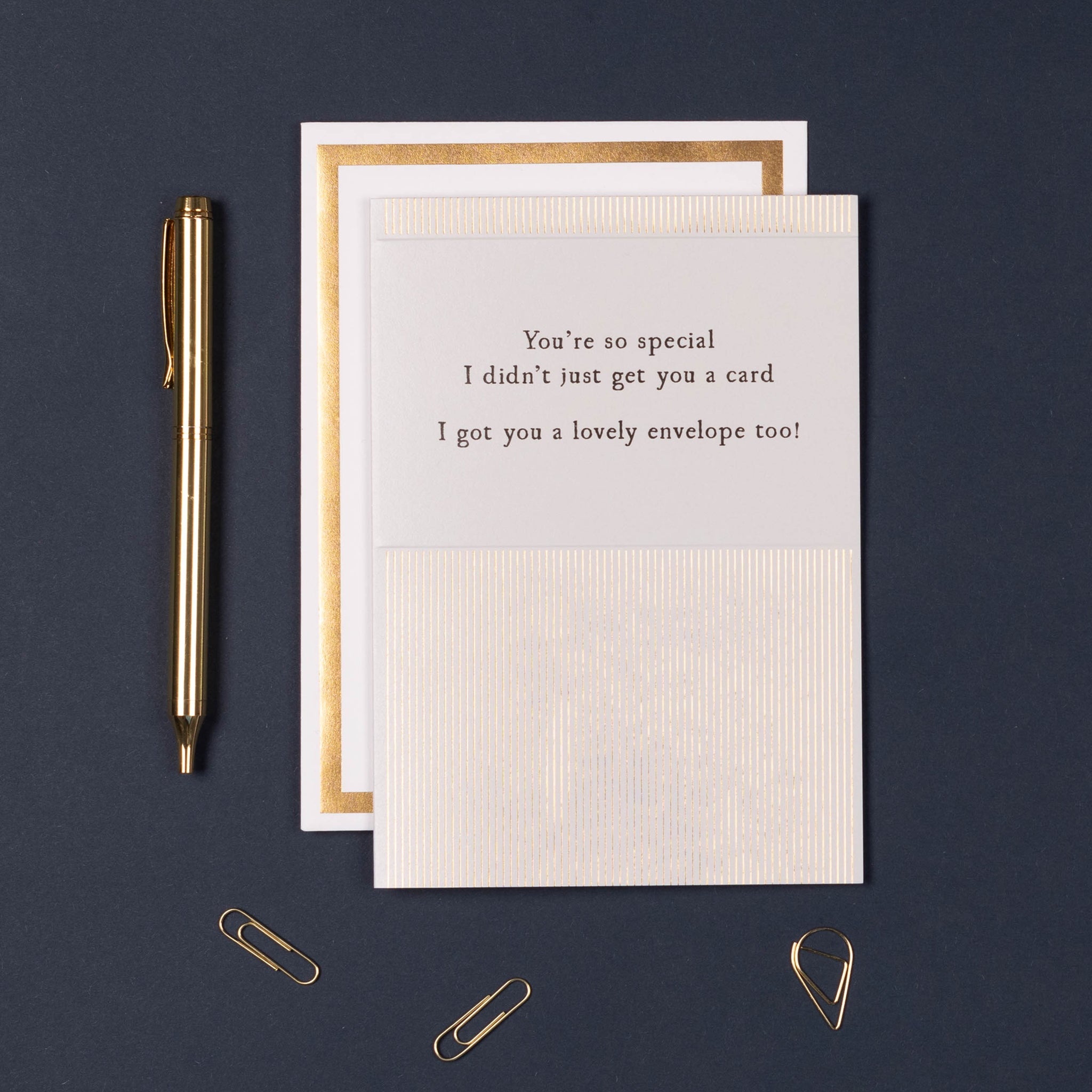 Envelope As Well Card – Fox and Butler